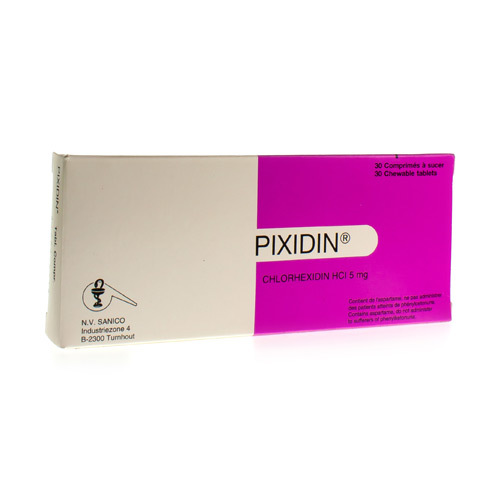 Pixidin Comp. 30 - Comprimé à sucer - Bouche et gorge - Médicaments ...