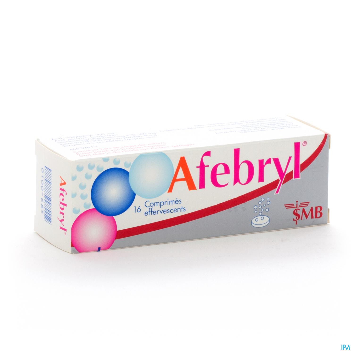 Afebryl Comp Eff 16 - Adultes - Mal et fièvre - Médicaments - Apotheek ...