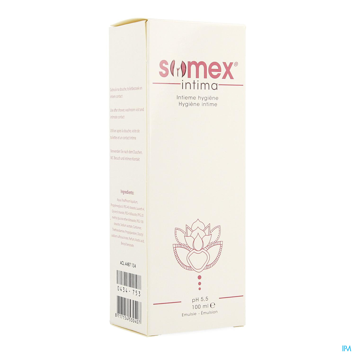 Somex Emulsion/ Emulsie 100ml - Hygiène intime - Soin du corps - Beauté ...