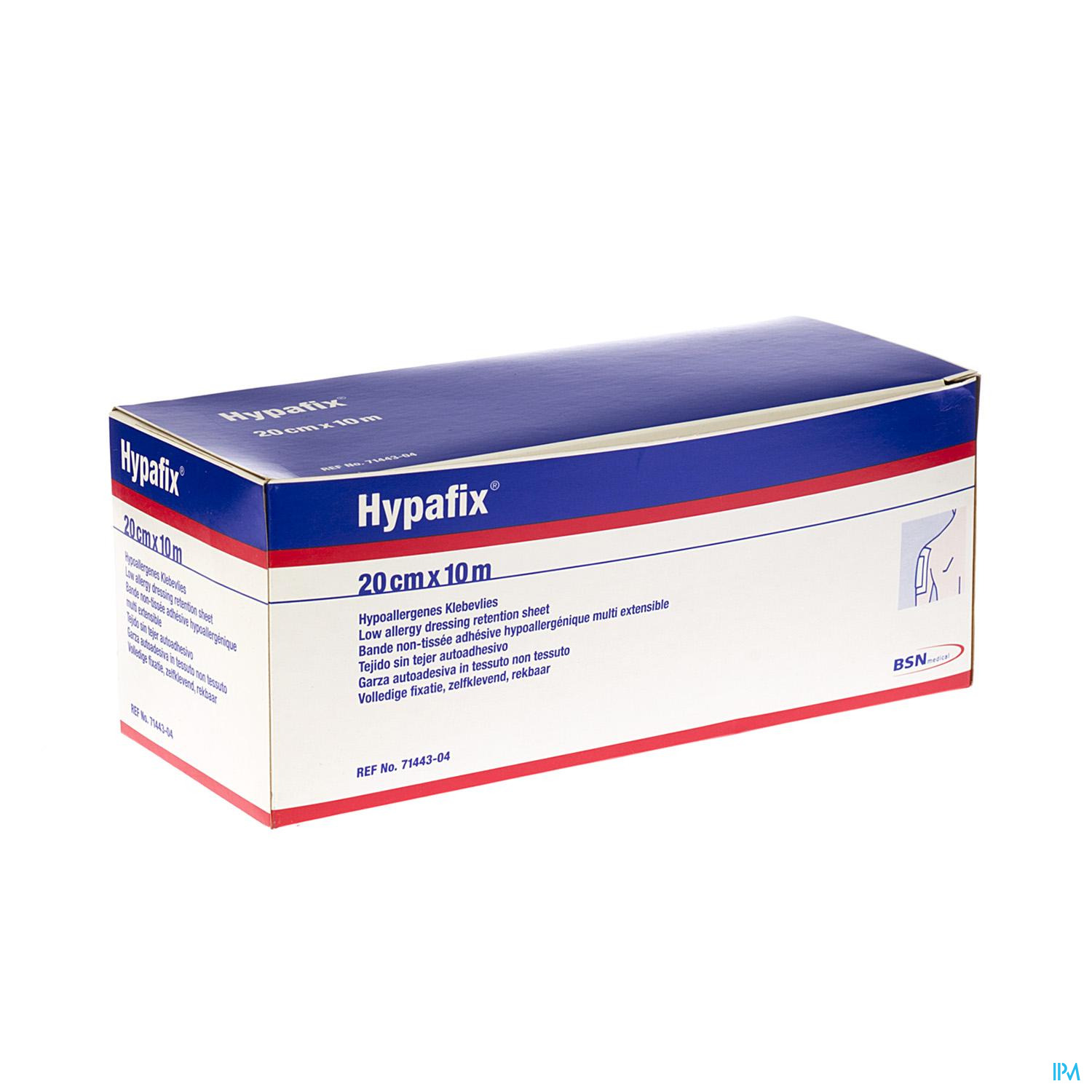 Hypafix 20,0cmx10,0m 1 7144304 - Voorgesneden wondpleisters - Fixatie ...