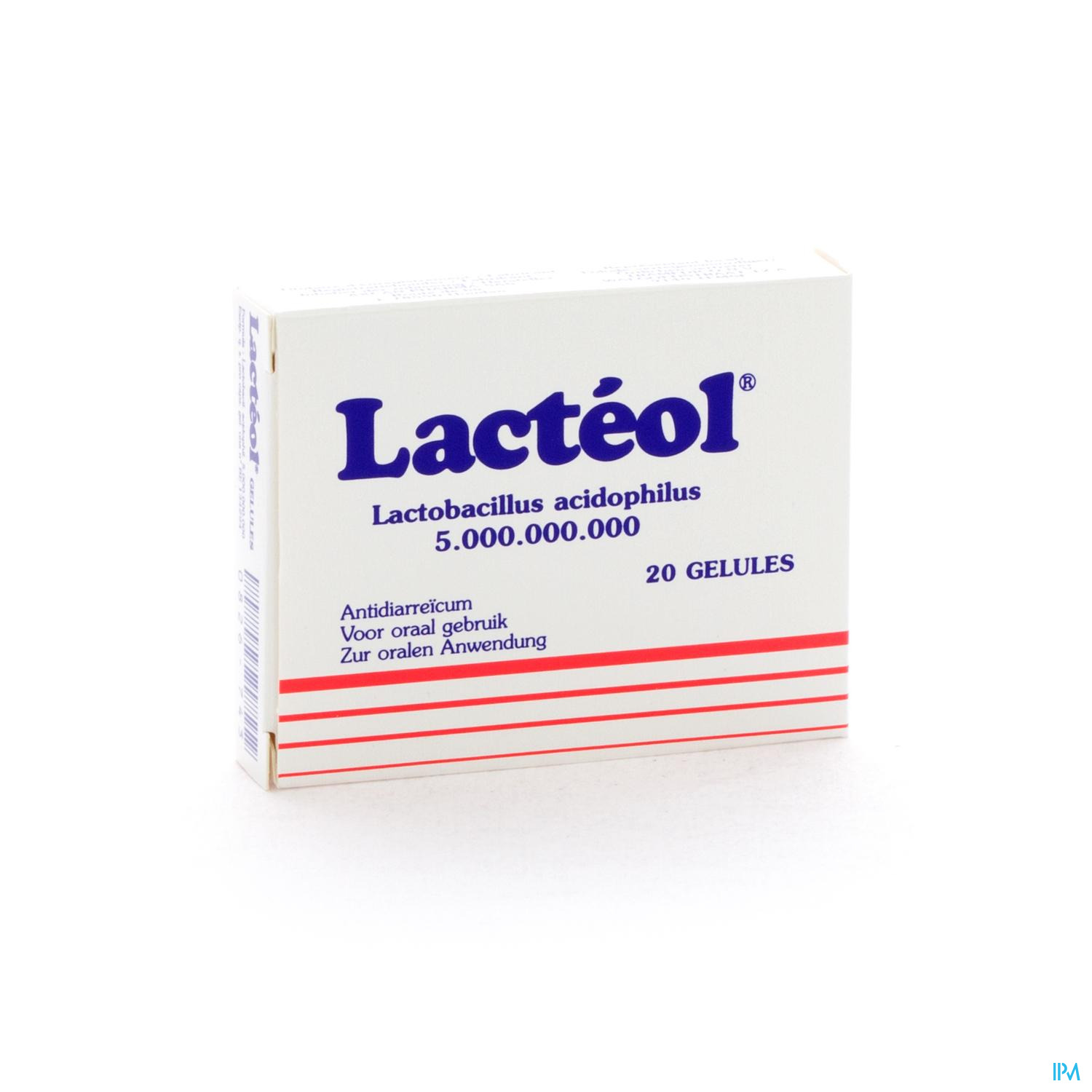 Lacteol Caps. 20 - Diarree - Maagdarmstelsel - Geneesmiddelen ...