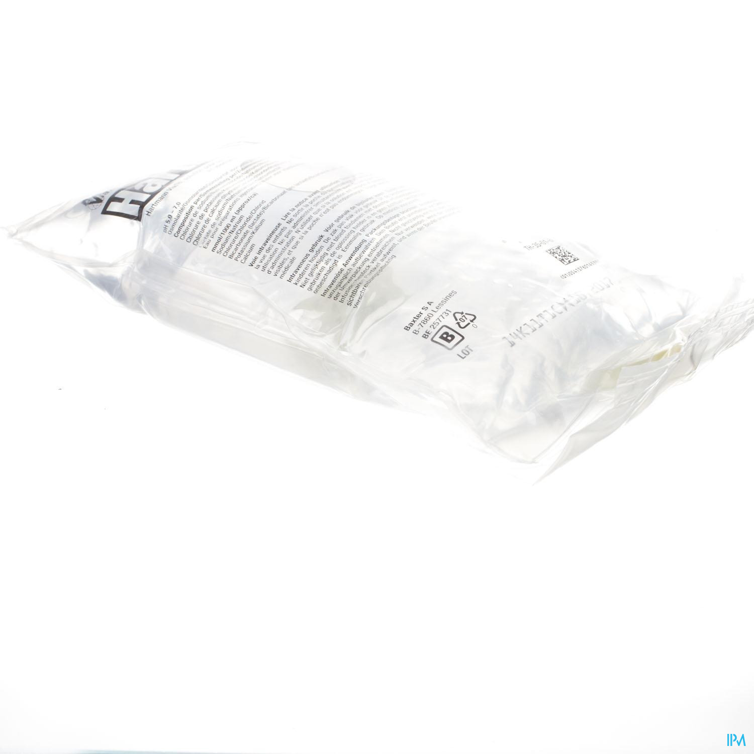 Bx Hartmann Viaflo 1000ml - Solution pour injection - Soins à domicile ...