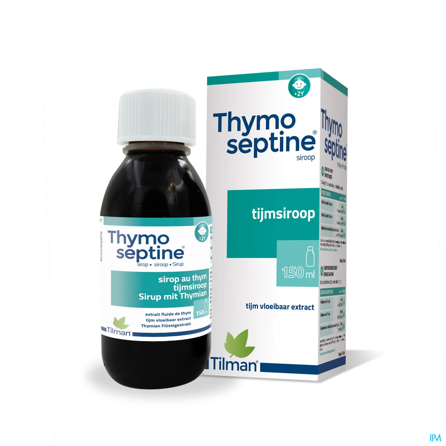 Thymoseptine Sir 150ml - Diepzittende slijmhoest - Hoest ...