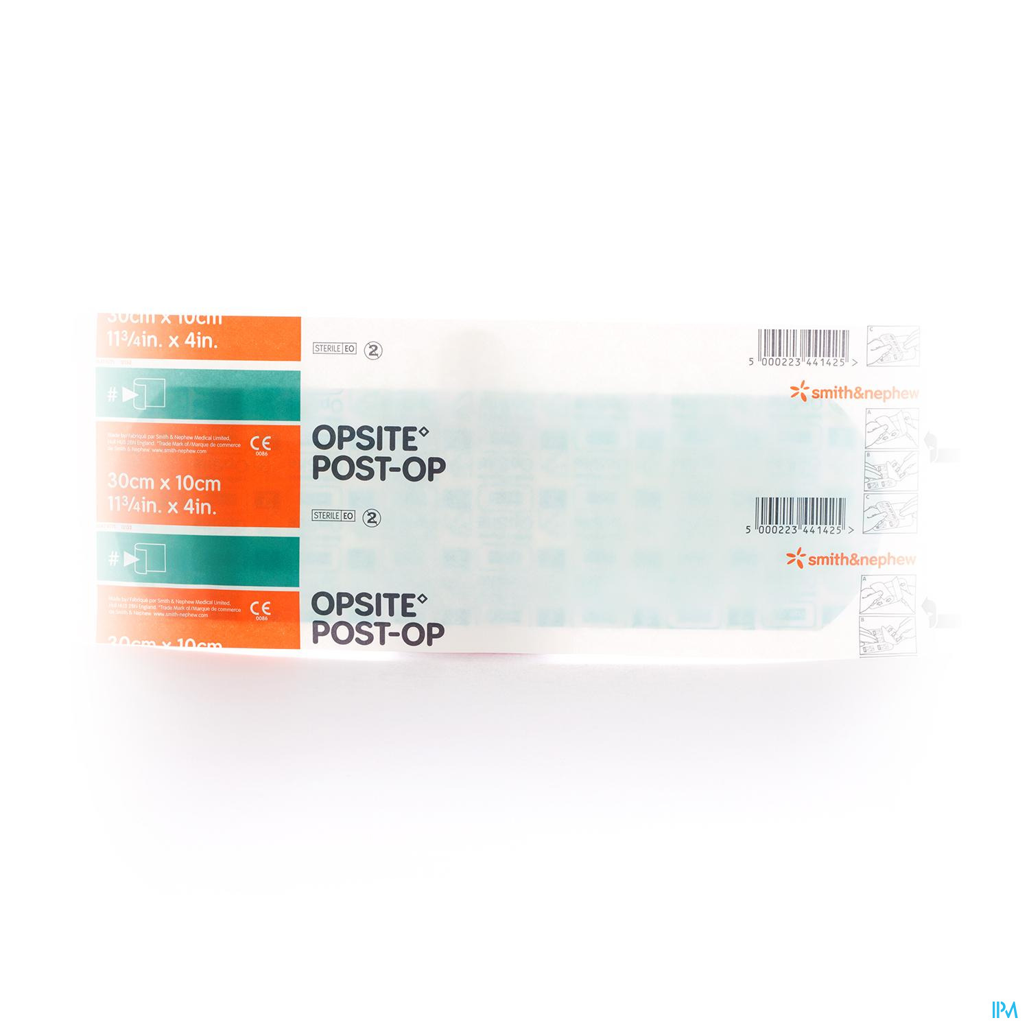 Opsite Post Op N 30,0cmx10,0cm 1 66000715 - Voorgesneden wondpleisters ...