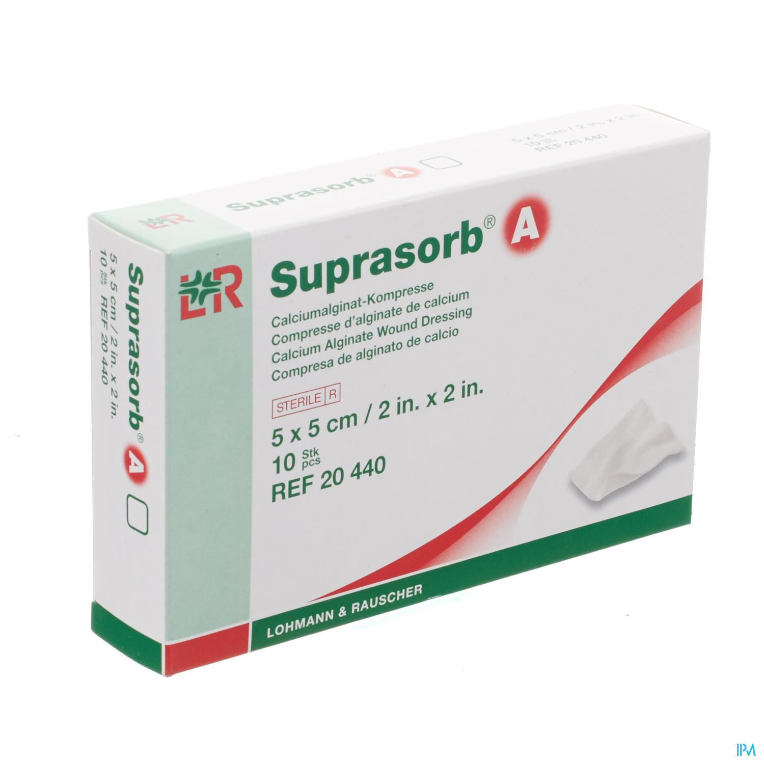 Suprasorb A Cp Steril 5x 5cm 10 20440 - Autre - Peau - Médicaments ...