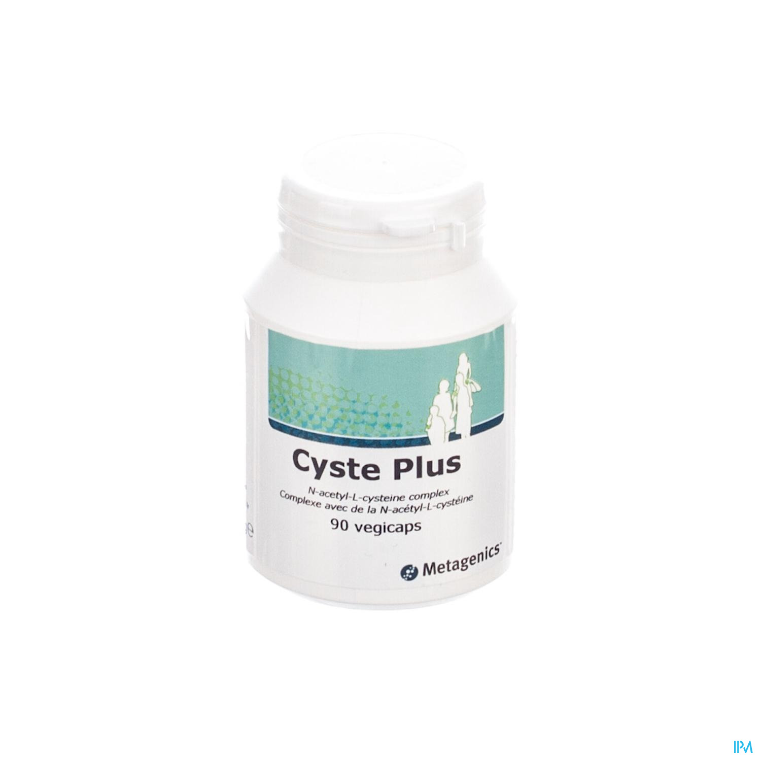 Cyste Plus Caps 90x500mg Metagenics - Overige - Vitaminen ...