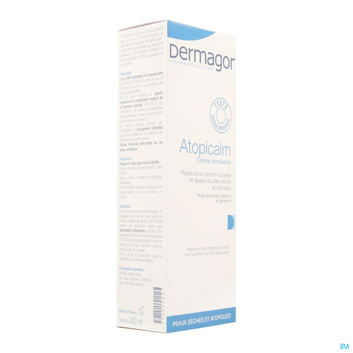 Dermagor Atopicalm Gel Creme Dh 250ml - Bodymilk & olie ...
