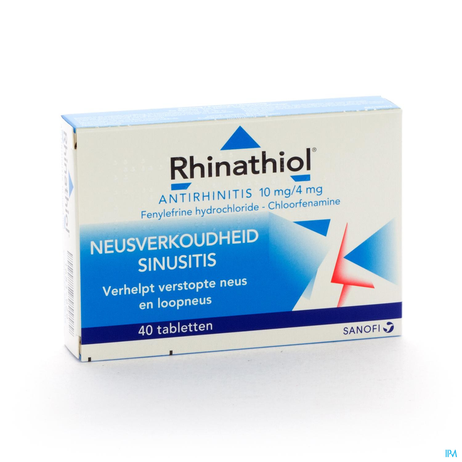Rhinathiol Antirhinitis Tabl 40 - Tabletten - Neus - Geneesmiddelen ...