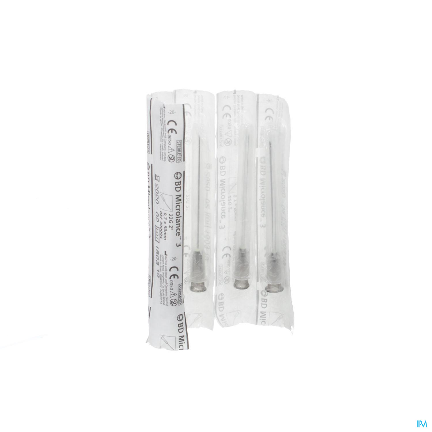 Bd Microlance 3 Naald 22g 2 Rb 0,7x50mm Zwart 10 - Naalden - Spuiten ...