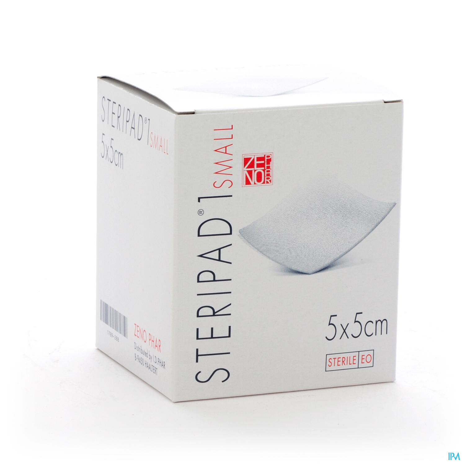 Steripad 1 Small 5,0x 5,0cm 40 Kp Ster - Steriele kompressen ...