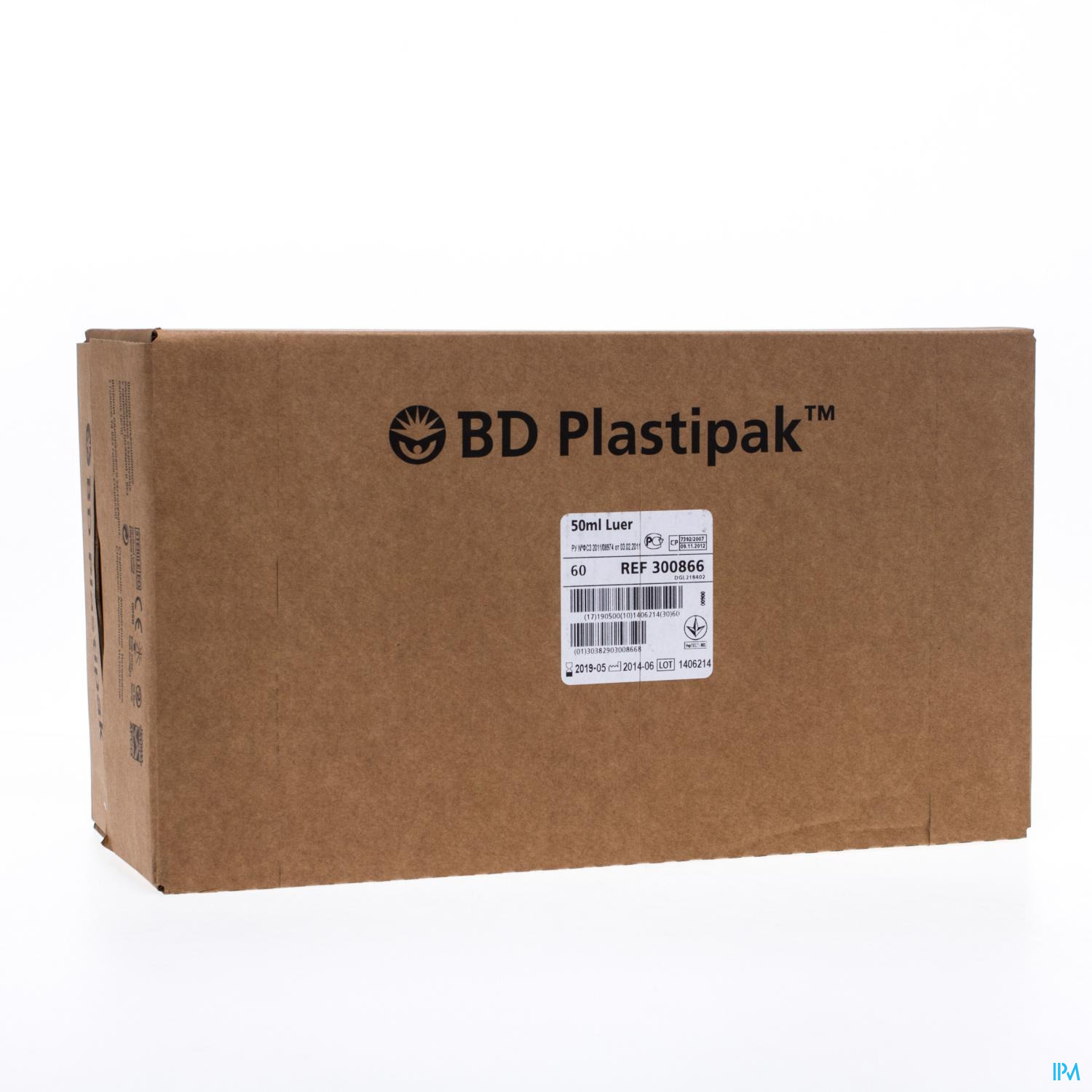Bd Plastipak Seringue Luer 50-60ml 60 300866 - Seringue - Seringues et aiguilles - Appareils ...