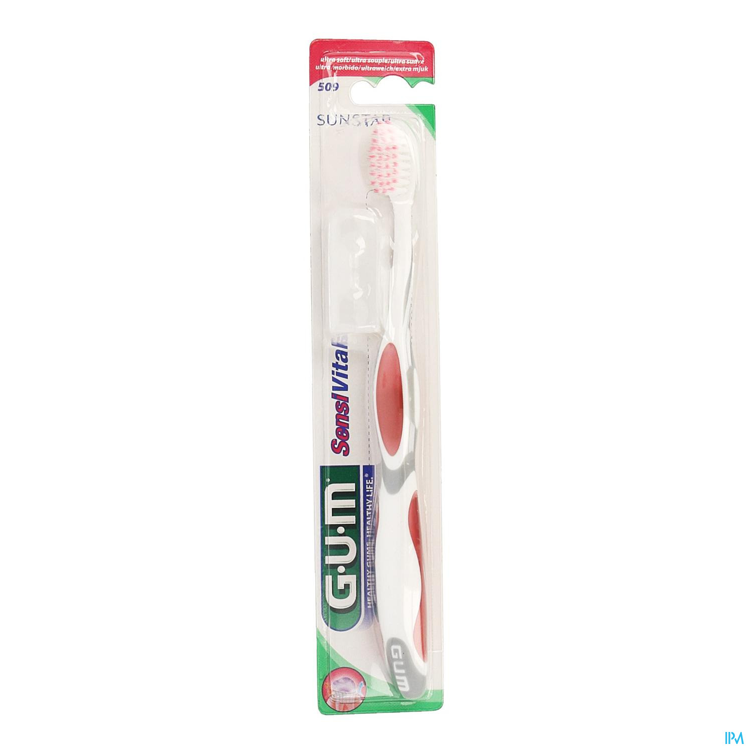 Gum Tandenb Sensivtal Compact Ultra Soft +cap 509 - Manuele ...