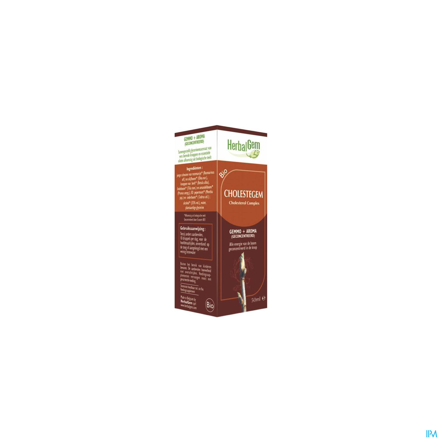 Herbalgem Cholestegem Complex Cholesterol Gutt50ml - Gemmothérapie ...