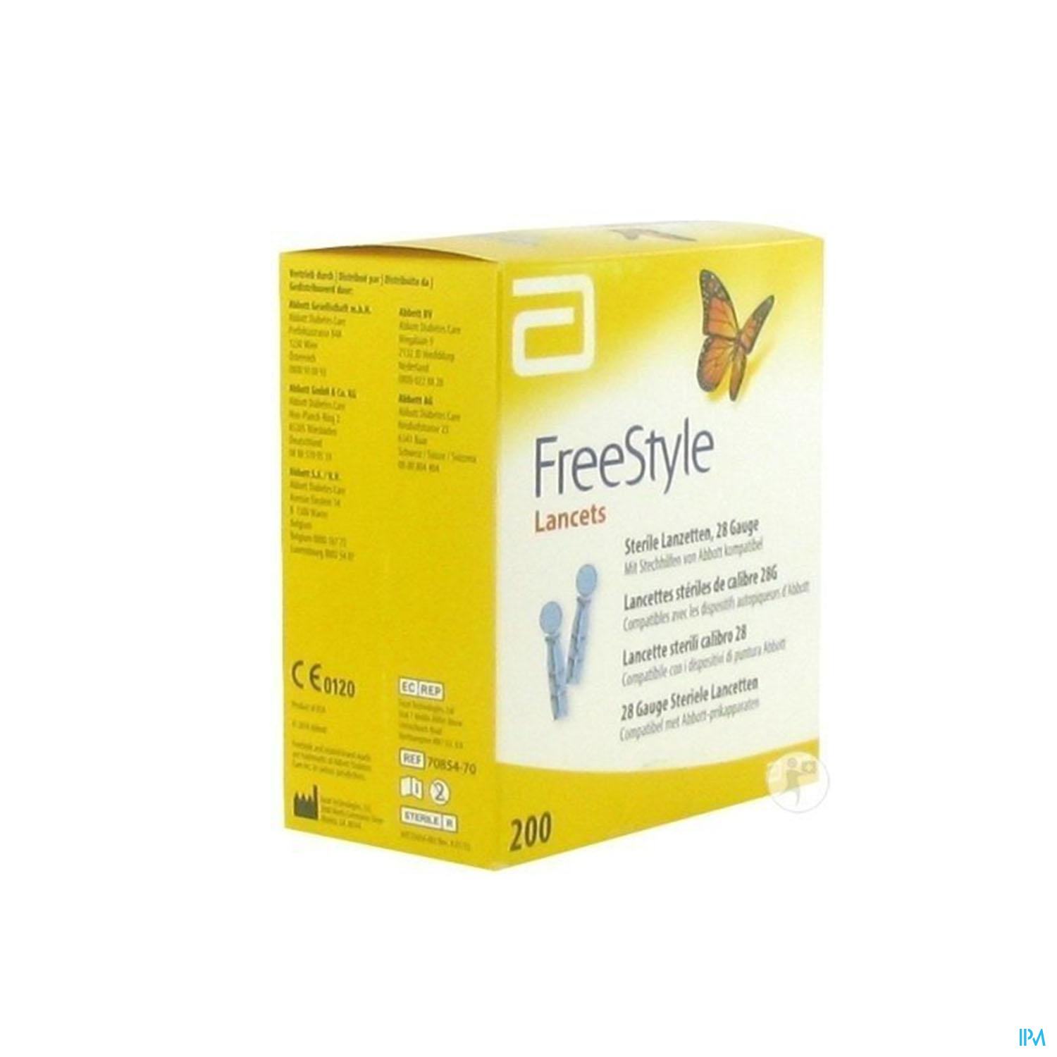Precision Thin Lancets 28g Steril 200 7084901 - Aiguille - Seringues et ...