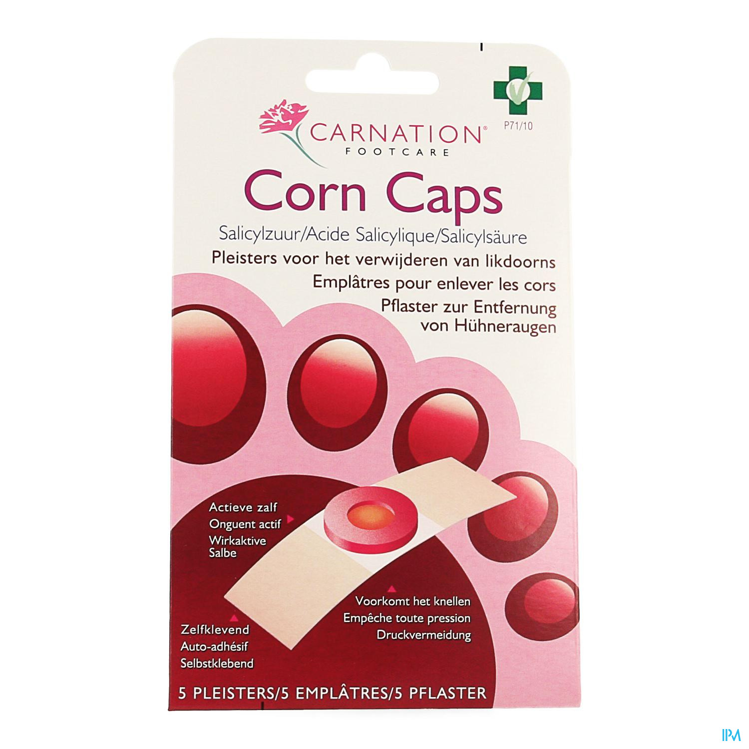 Carnation Anticors Corn Caps 5 - Eksteroog - likdoorn - Voeten & benen ...
