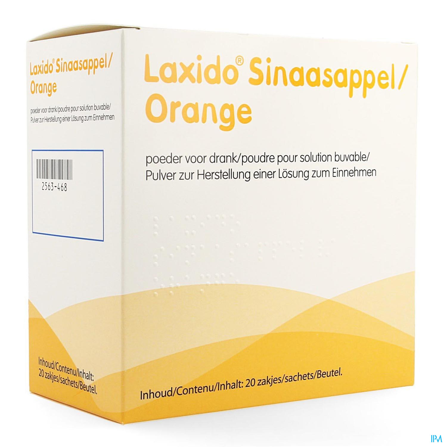 Laxido Orange Sach 20 X 13,7 G - Laxatifs - Tractus gastro-intestinal ...