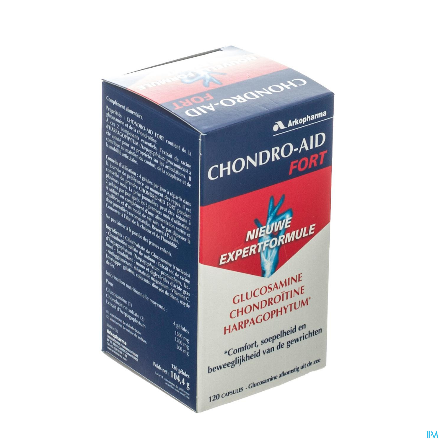 Chondro-aid Fort Caps 120 - Botten, spieren & gewrichten ...