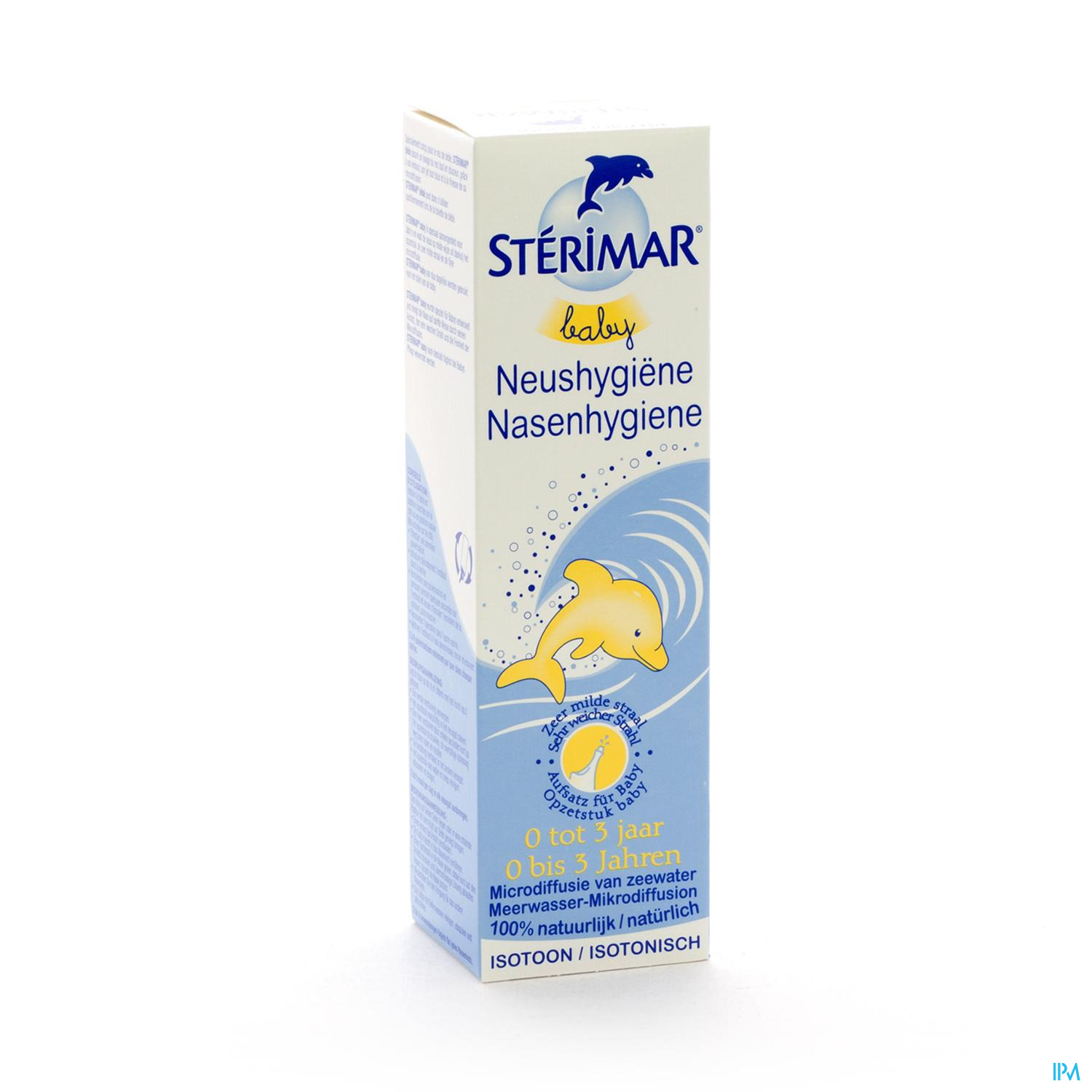 Sterimar Baby Neusspray Zeewater 100ml - Om de neus vrij te maken ...