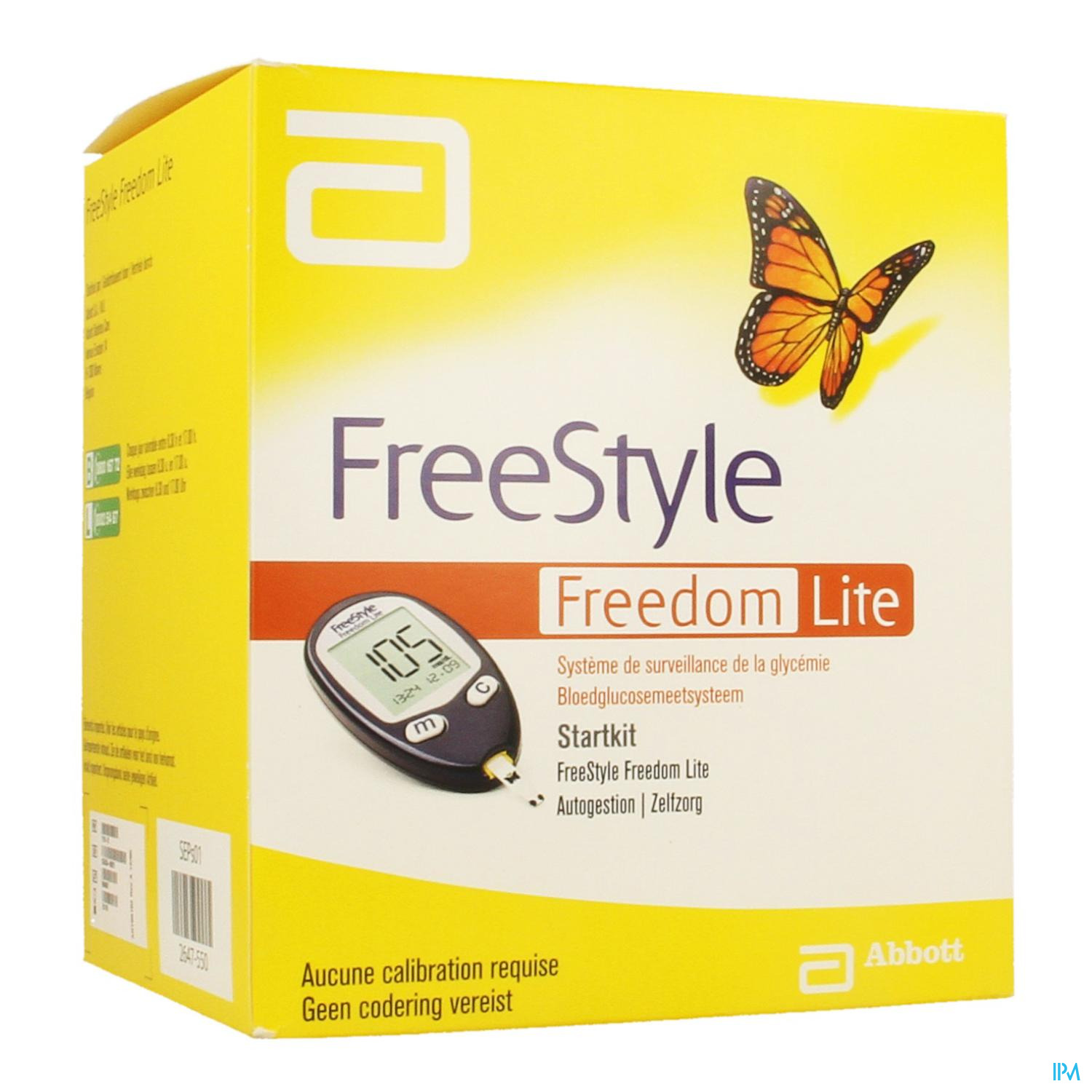 Freestyle Freedom Lit Sensor Start Kit 7091520 - Bloedglucosemeter ...