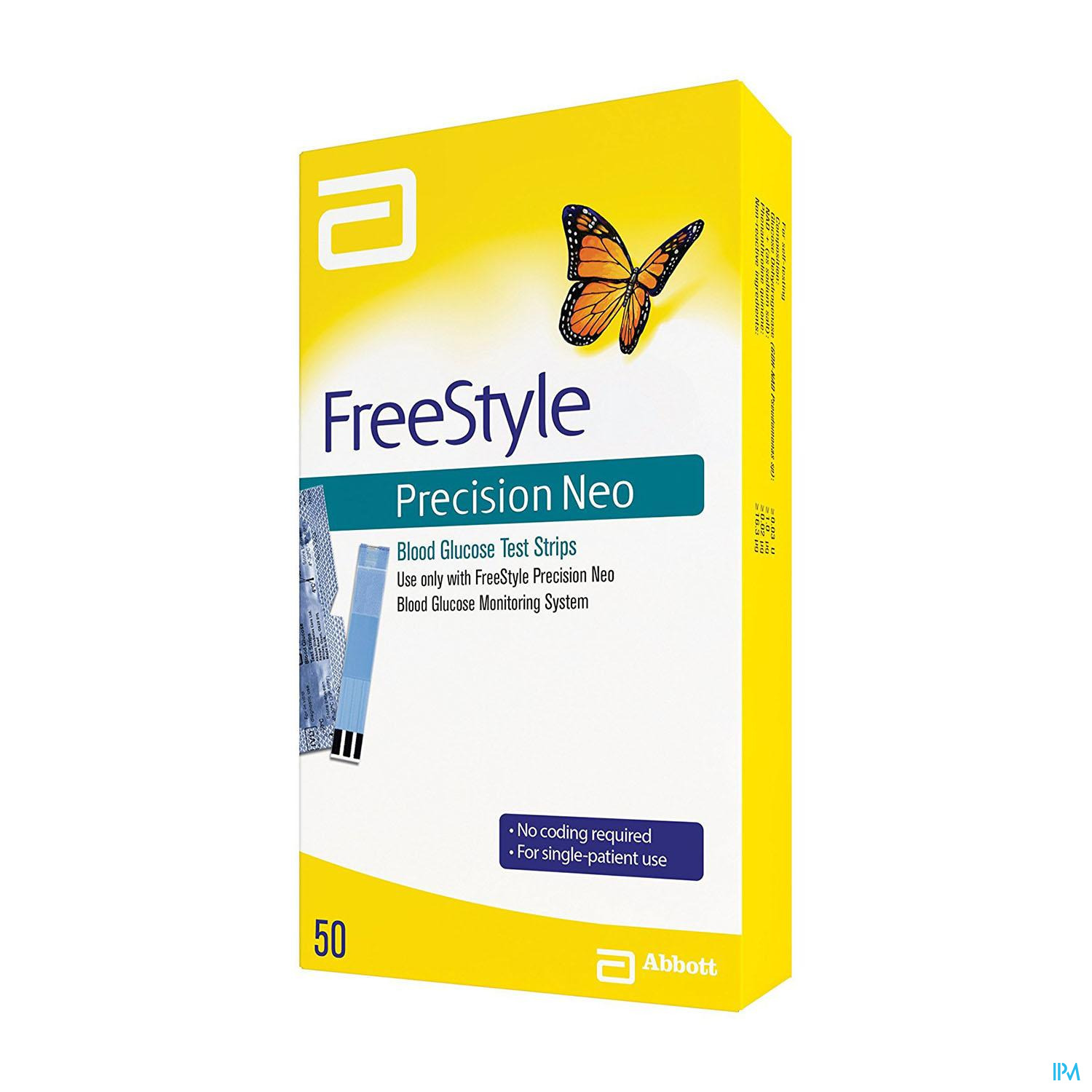 Freestyle Precision Strips 50 9881870 - Testen - naalden - Diabetes ...