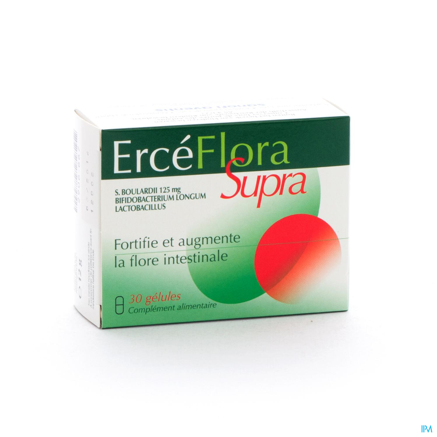 Erceflora Supra Caps 30 - Probiotiques - Vitamine et Compléments ...