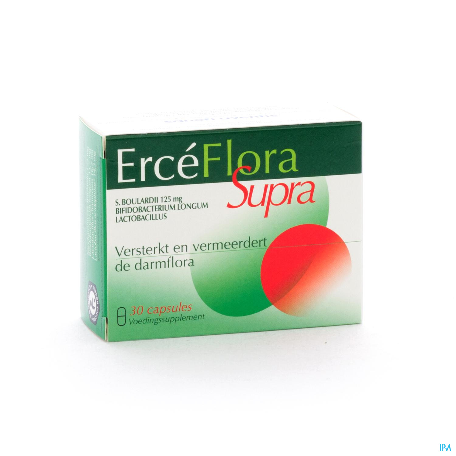 Erceflora Supra Caps 30 - Probiotica - Vitaminen & Voedingssupplementen ...