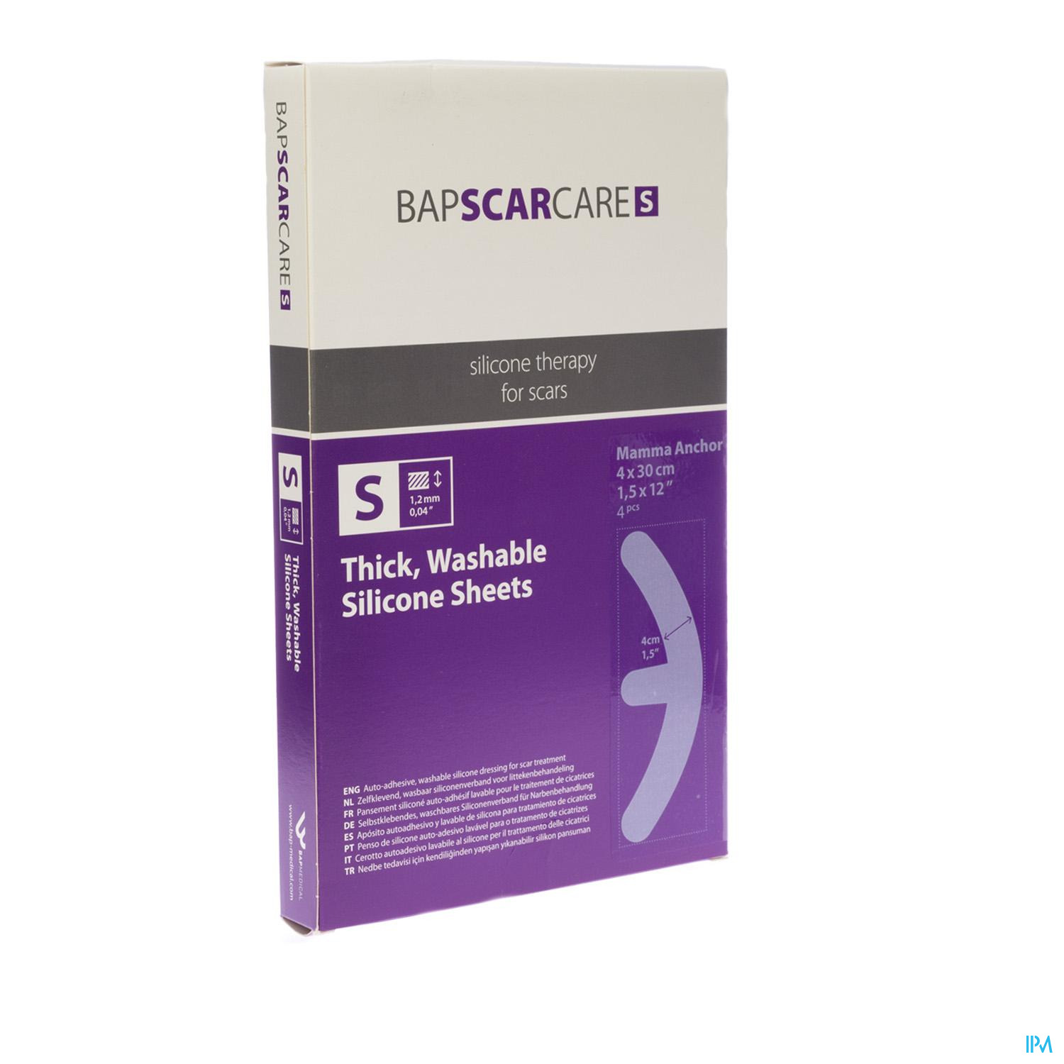 Bap Scar Care S Silicoonverb Adh 4x 30cm 2 Paar - Littekenverzorging ...
