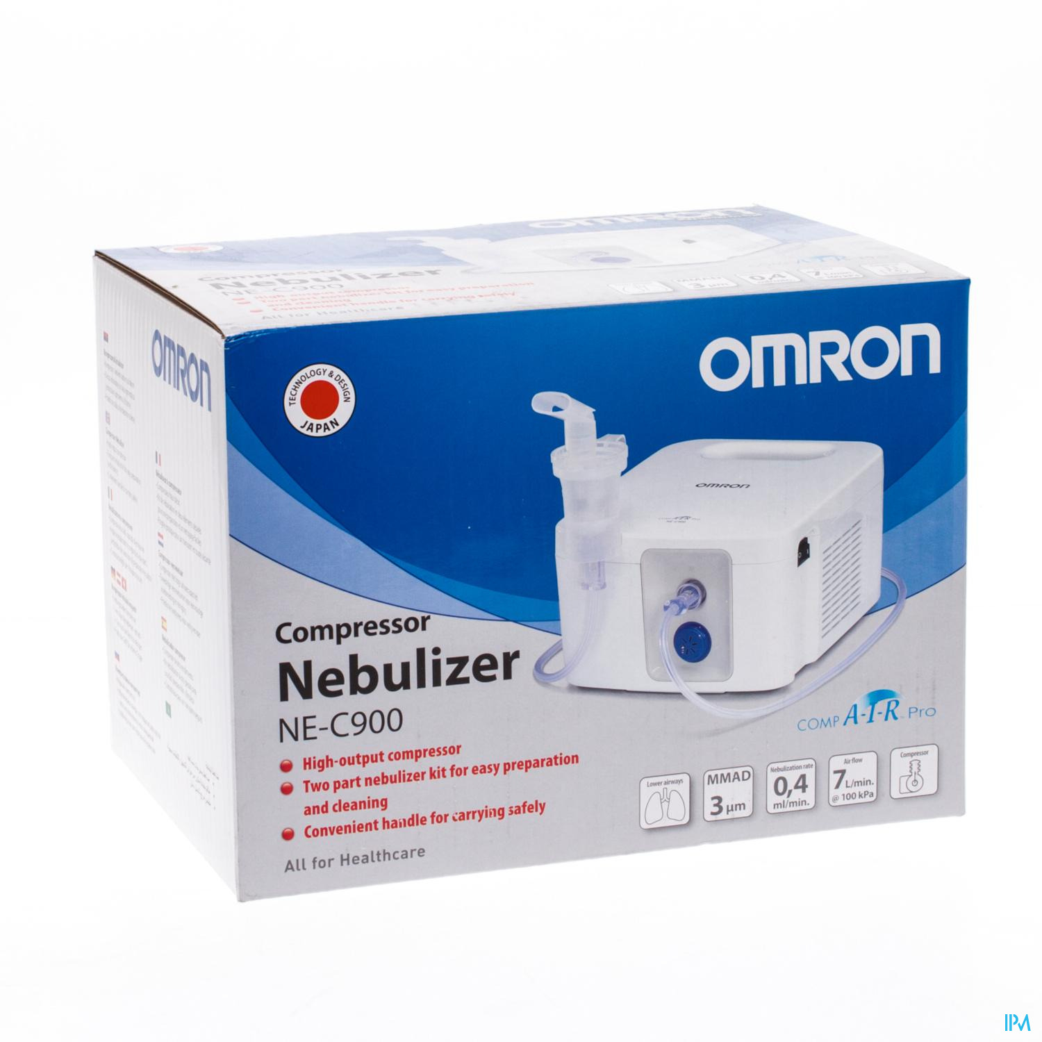 Omron C900 Compressor-verstuiver - Aerosol toestellen - Aerosolapparaat ...