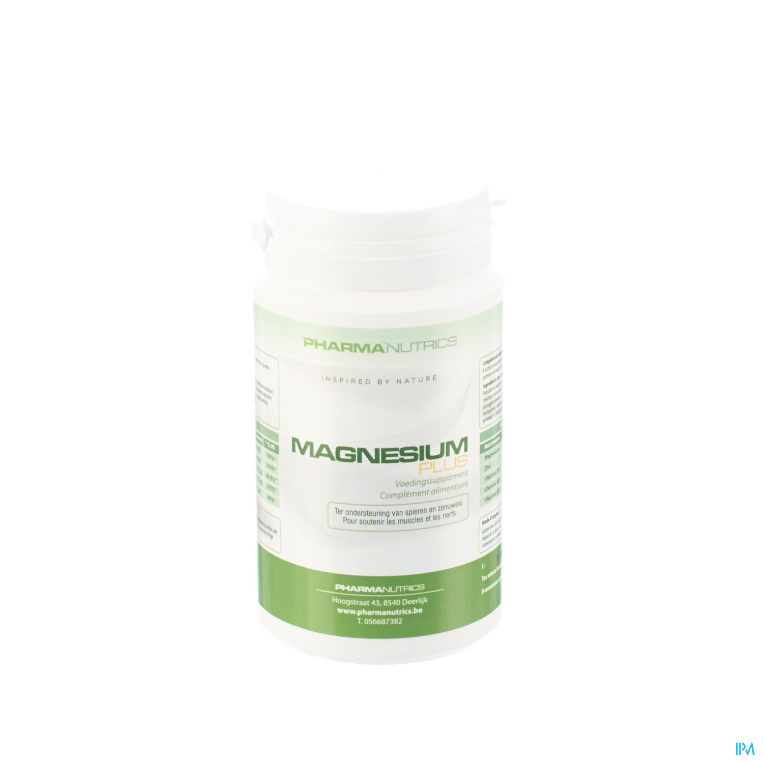 Magnesium Plus Comp 90 Pharmanutrics - Magnesium - Mineralen ...