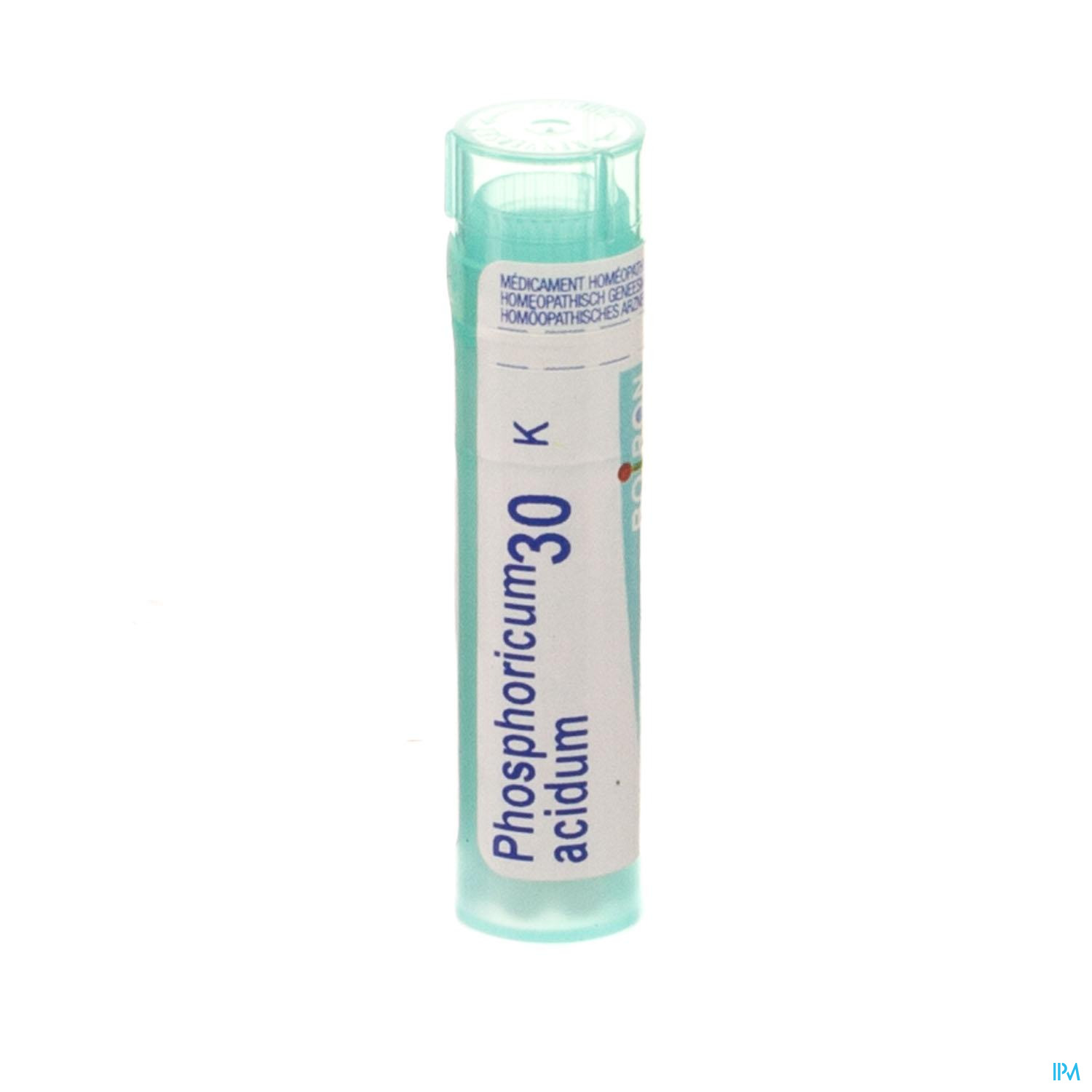 Phosphoricum Acidum 30k Gr 4g Boiron - Homéopathie - Naturopathie et ...