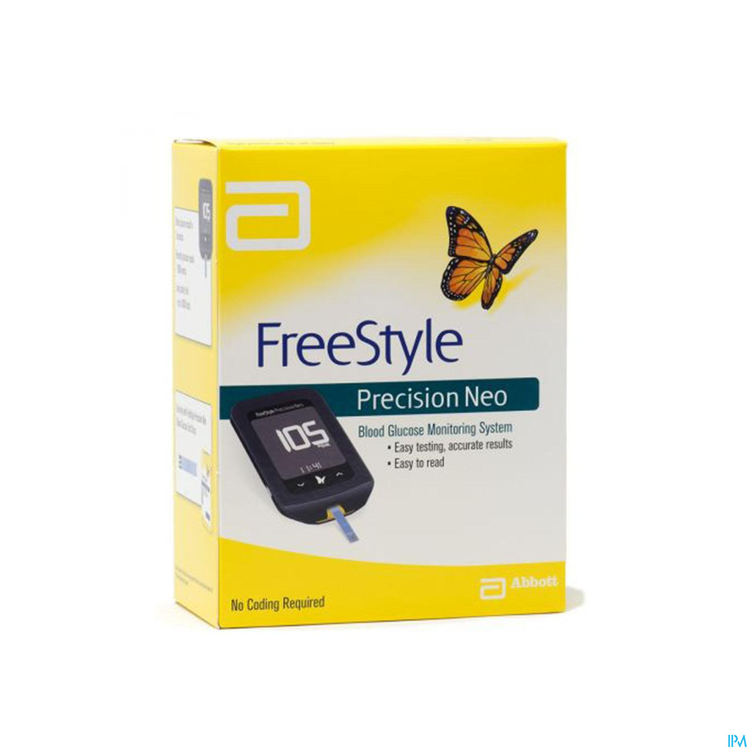 Freestyle Precision Neo + 10 Teststrips - Bloedglucosemeter - Diabetes ...