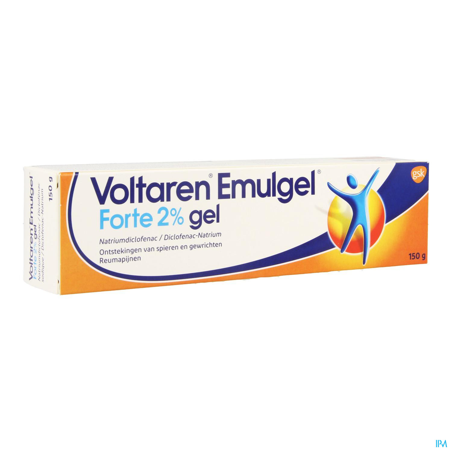 Voltaren Emulgel Forte 2 % Gel 150 G - Spieren & gewrichten ...