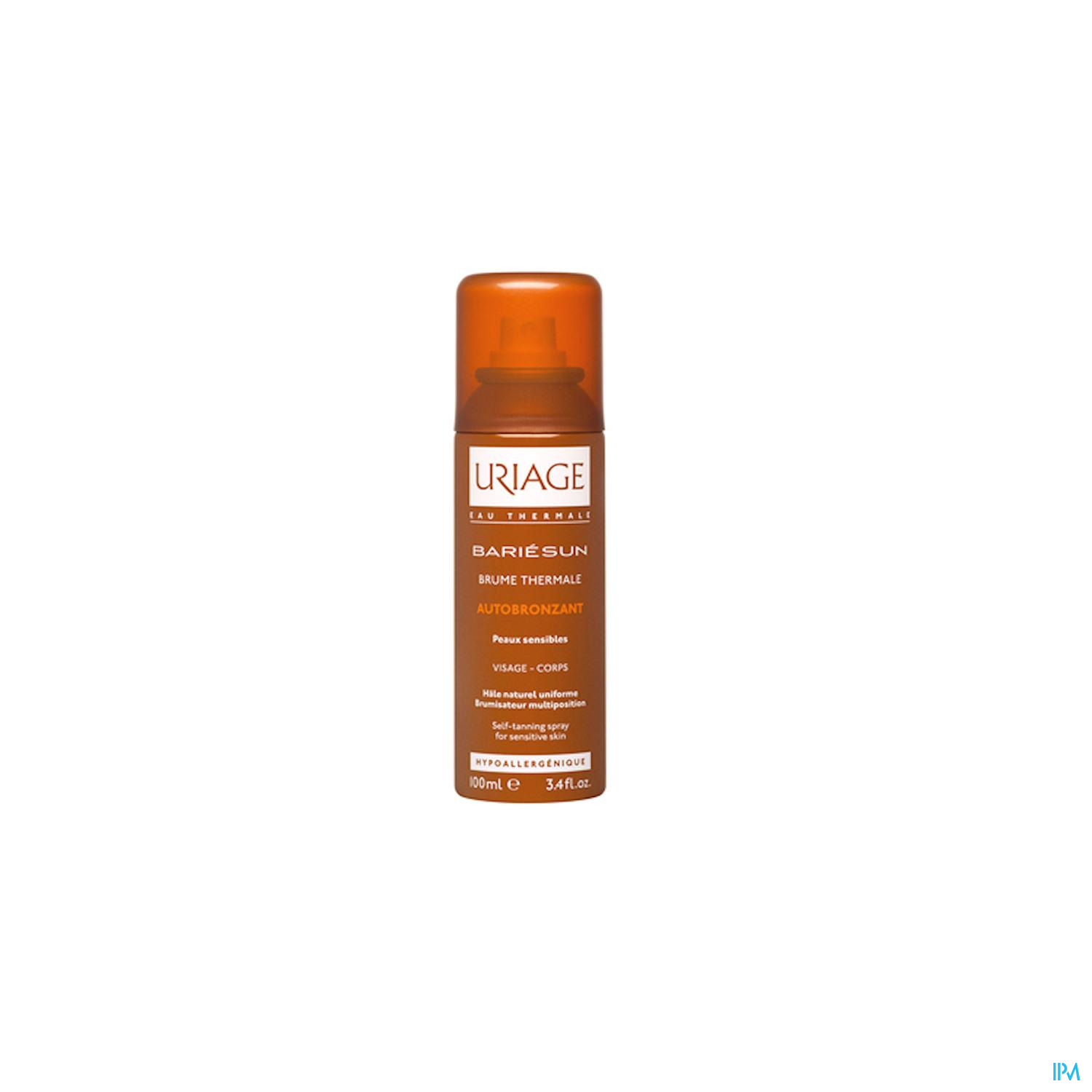 Uriage Bariesun Lait Doree Autobronzant 100ml - Apotheek Peeters ...