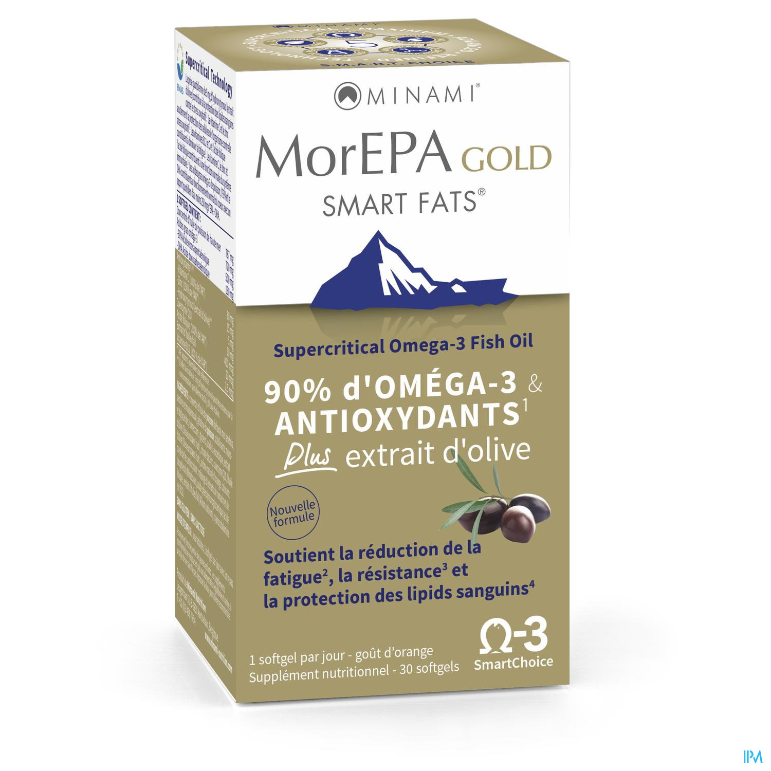 Minami MorEPA Smart Fats Gold Softgels 30 - Apotheek Peeters Oudsbergen ...