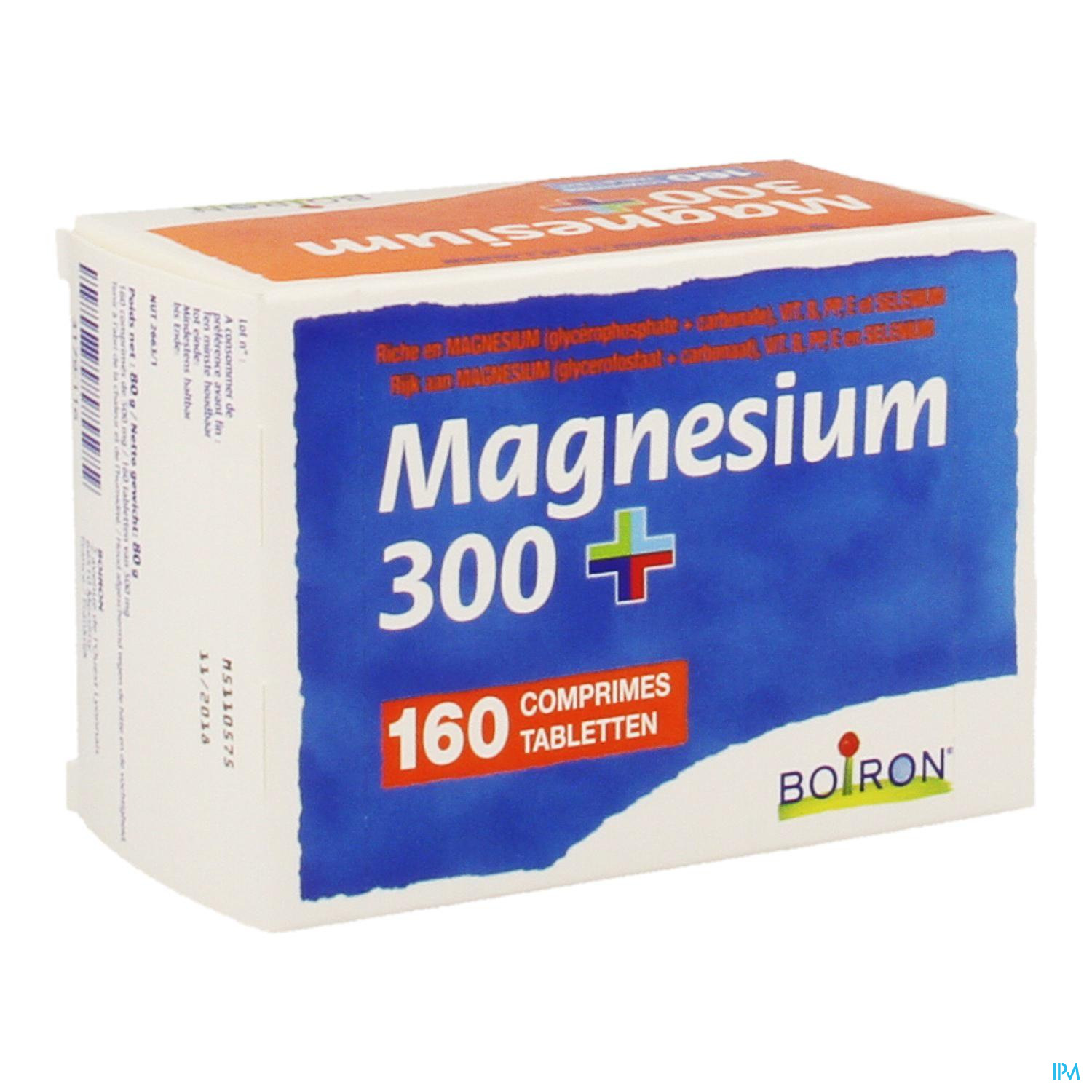 Magnesium 300+ Tabl 160 Boiron - Magnesium - Mineralen - Vitaminen ...
