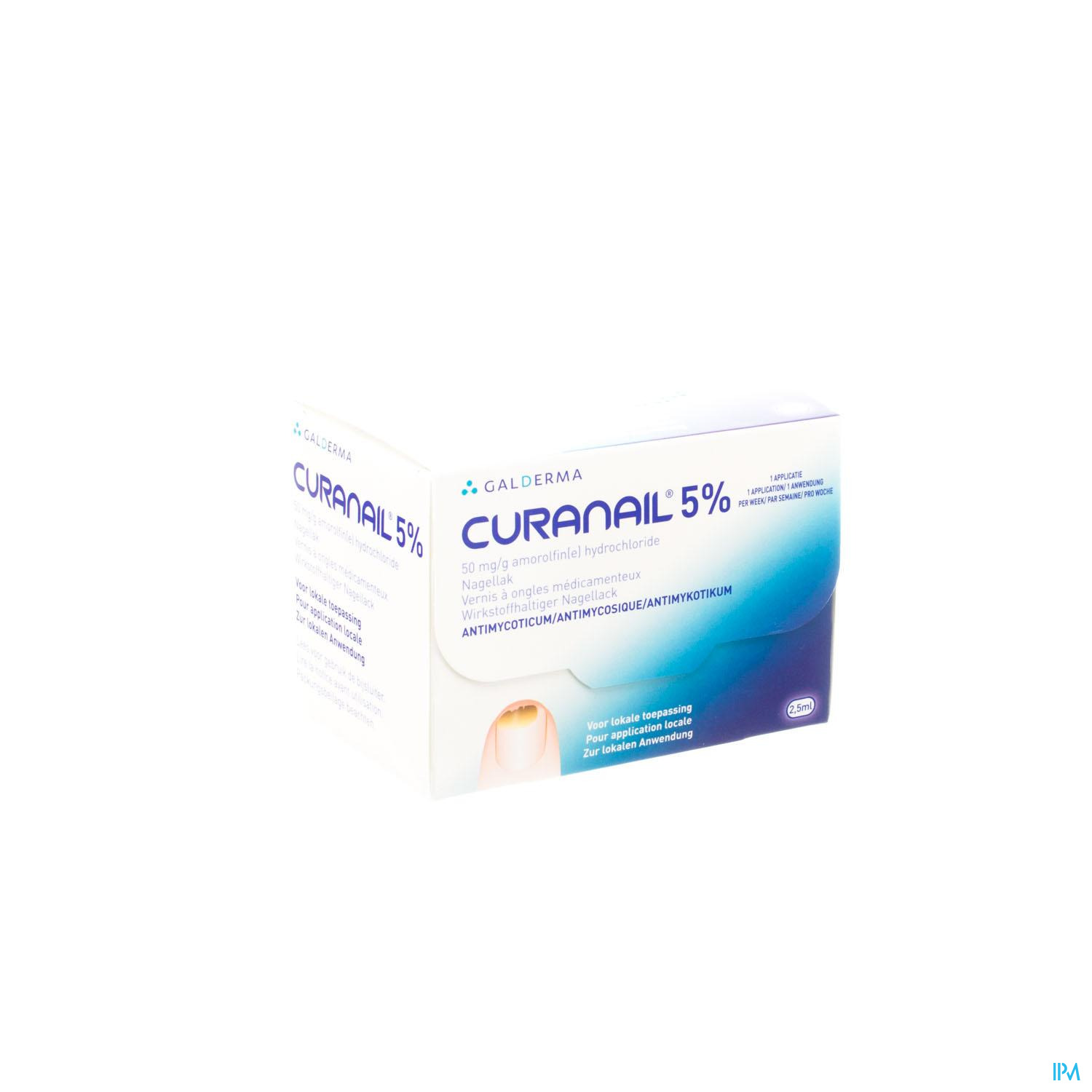 Curanail 5% Vernis A Ongles 2,5 Ml - Moules - Peau - Médicaments ...