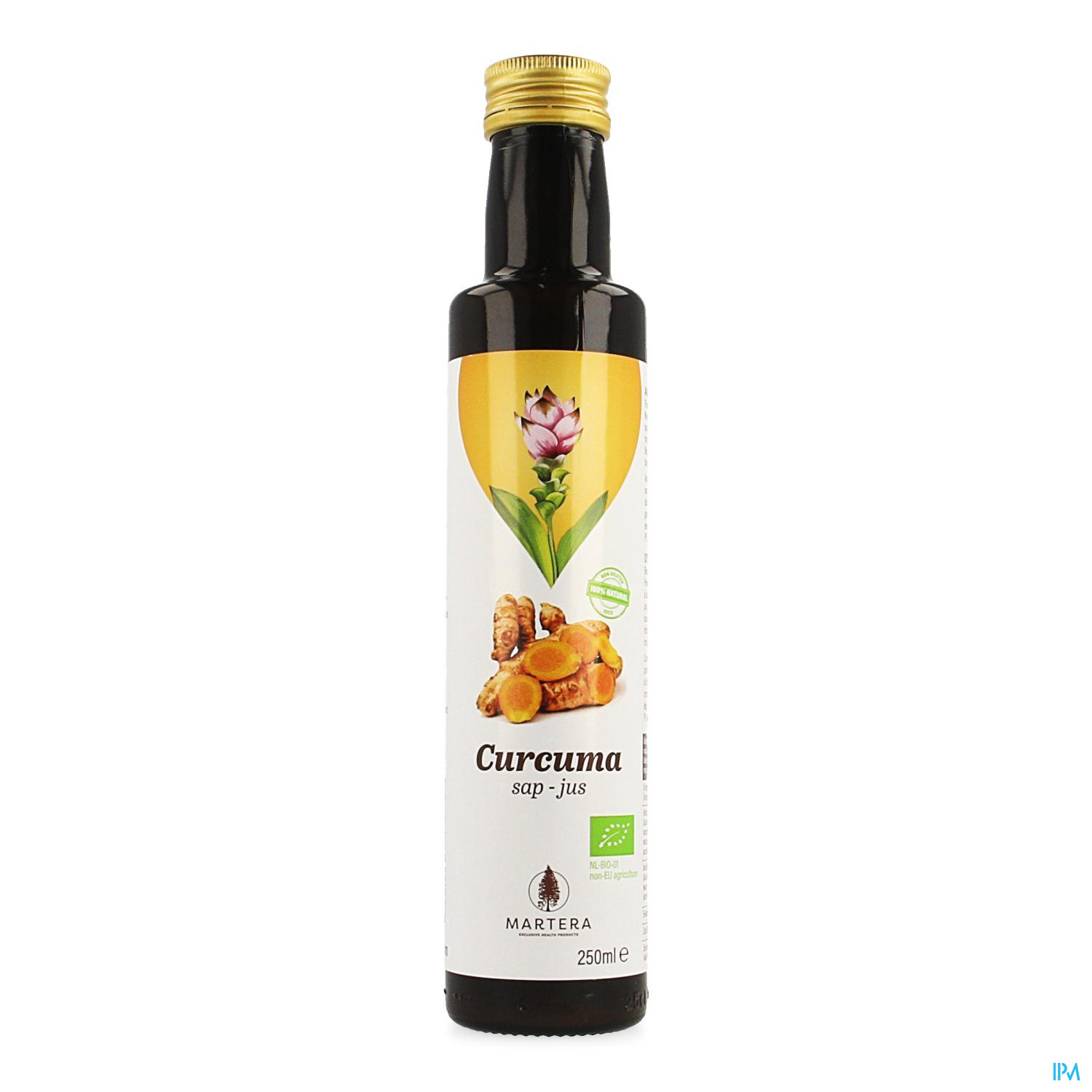 Kurkuma Sap Bio Martera 250ml - Fytotherapie - Natuur- & alternatieve ...