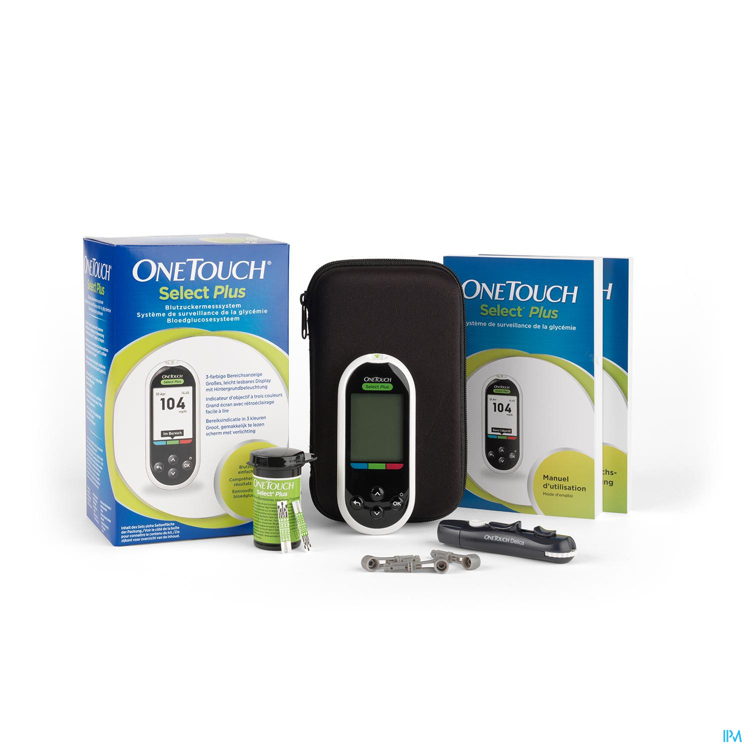 Onetouch Select Plus Bloedglucosesysteem - Bloedglucosemeter - Diabetes ...