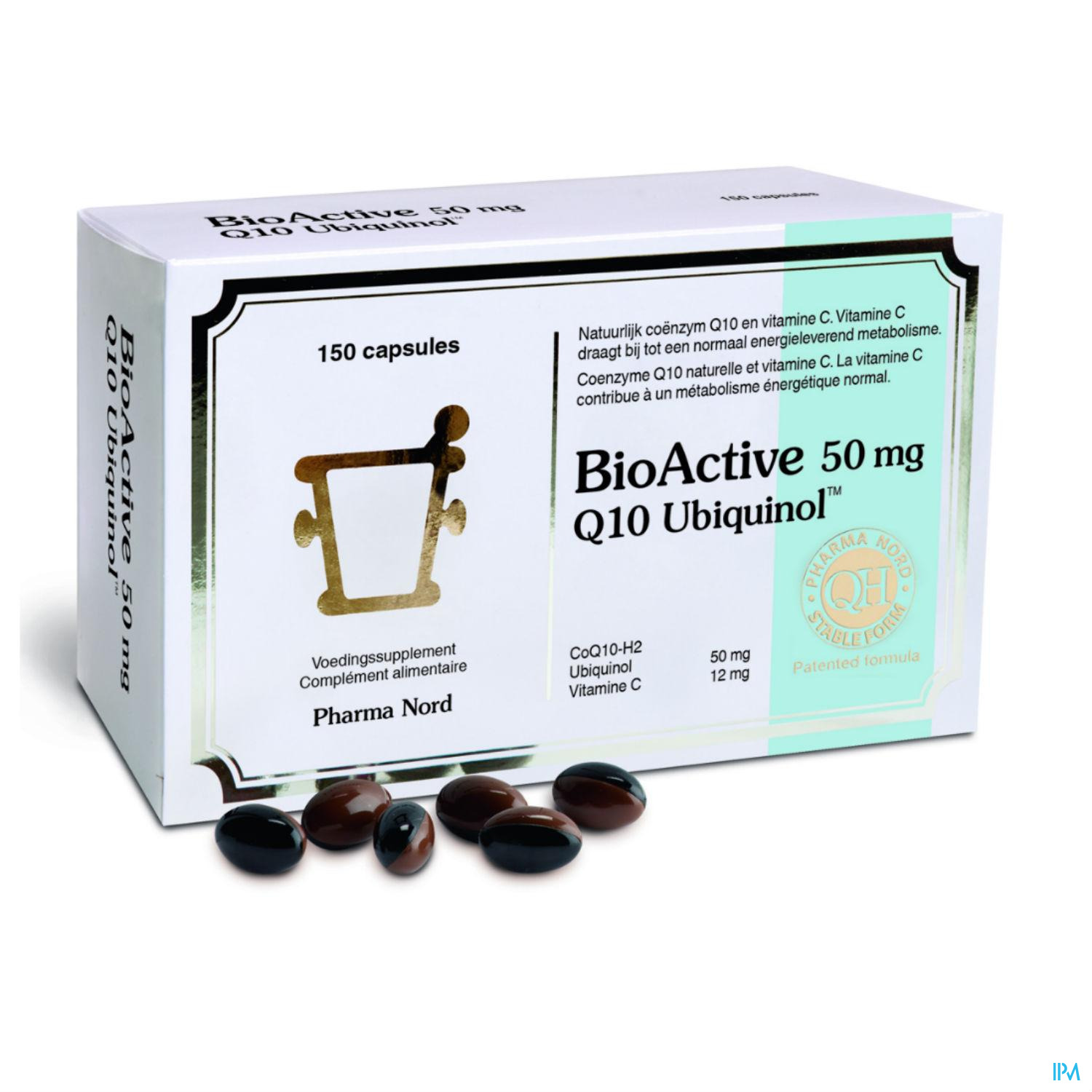 Bio Active Q10 50mg Caps 150 - Q10 - Vitaminen & Voedingssupplementen ...