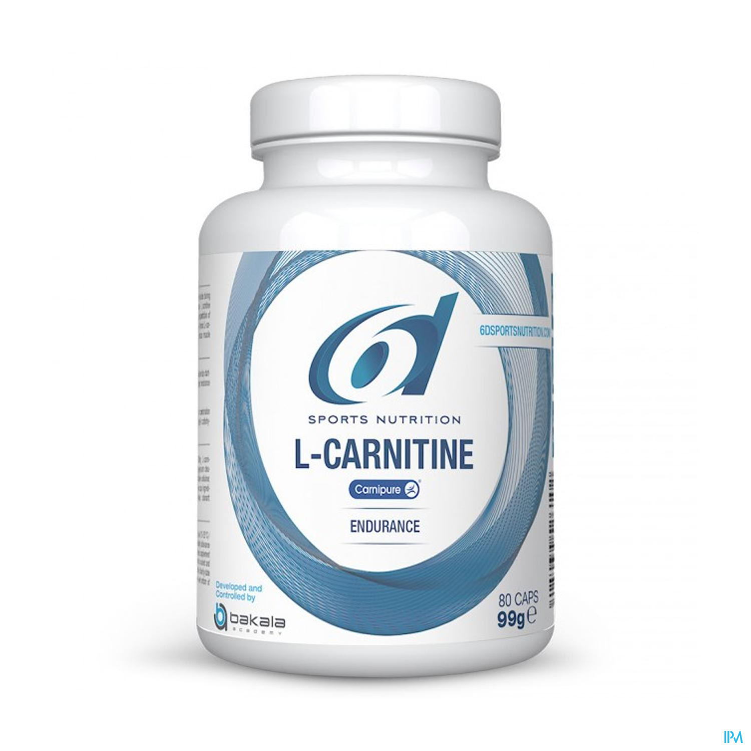6d L-Carnitine Carnipure Caps 80 stuks - Apotheek Peeters Oudsbergen NV