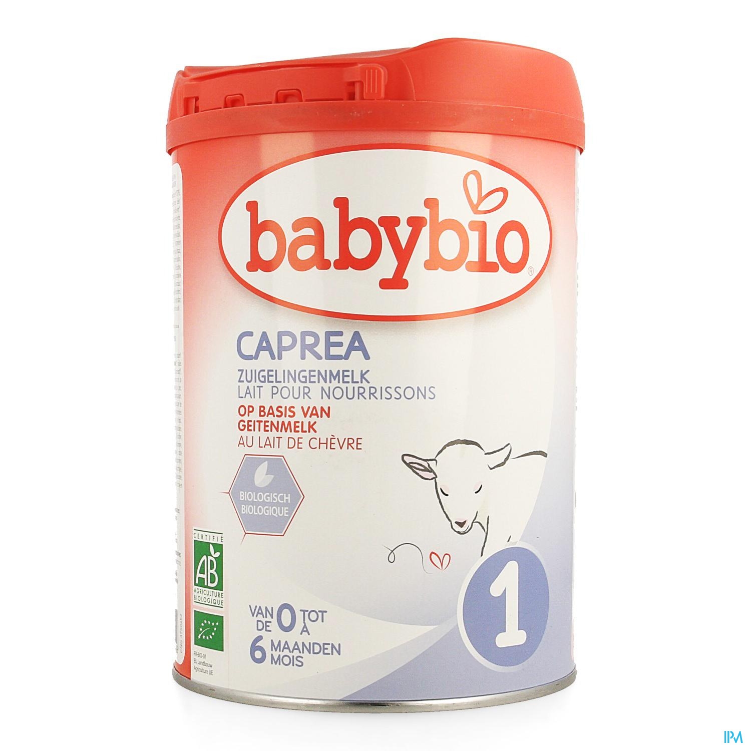 BABYBIO CAPREA 1 ZUIGELINGENMELK 900G - Apotheek Peeters Oudsbergen ...