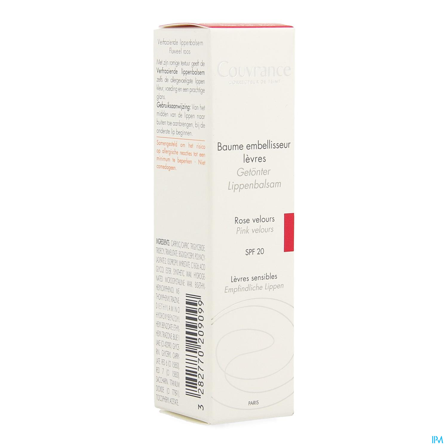 Avene Couvrance Corr.teint Baume Levres Rose 3g - Rouge à lèvres ...