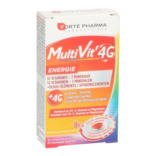 Multivit' 4g Energie Comp 30 - Multi vitamines et minéraux - Vitamine ...