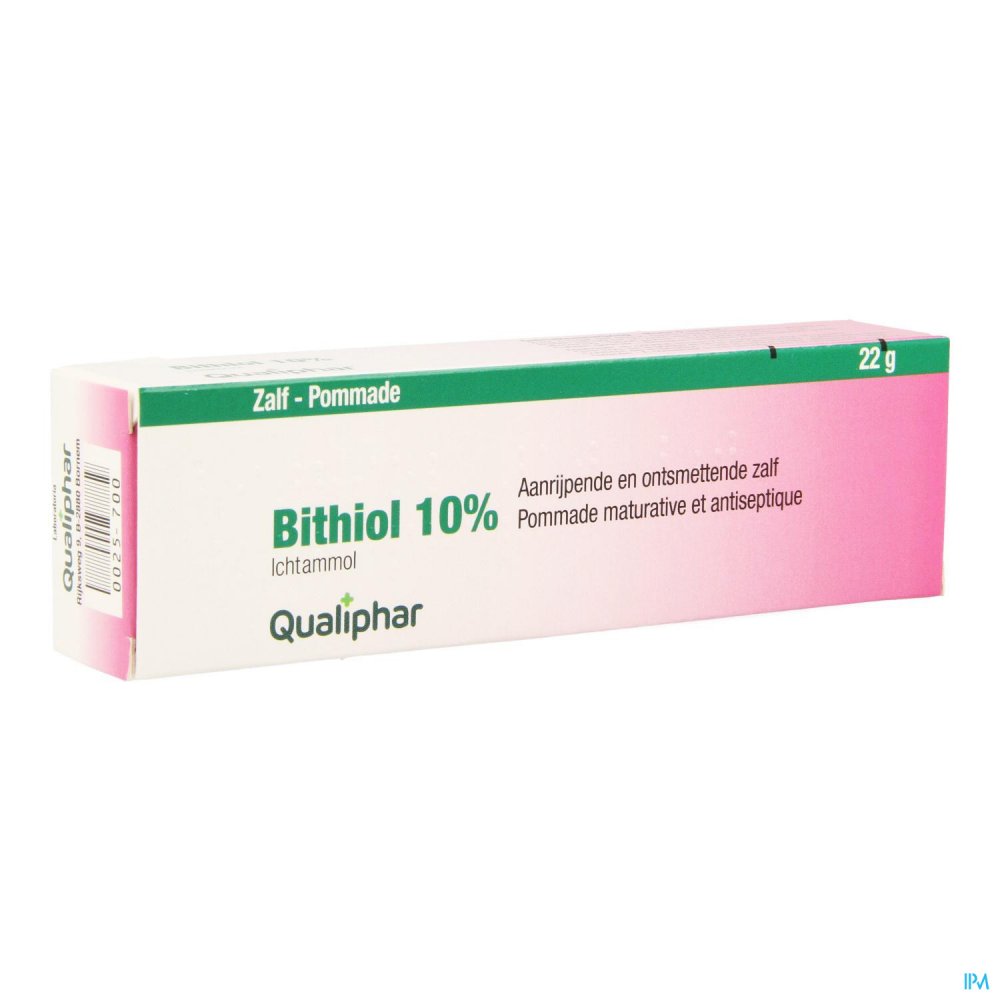 Bithiol 10% Ung. 22 G Qualiphar - Overige - Huid - Geneesmiddelen ...