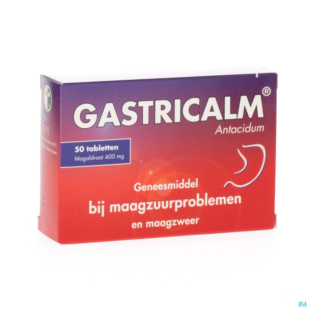 Gastricalm Comp 50 X 400 Mg - Maagzuur - Maagdarmstelsel ...