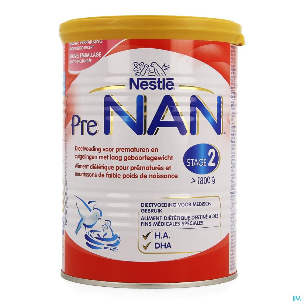 Pre-nan Pdr 400g - Melk 0-6 maand - Baby - Voeding & dieet - Apotheek ...