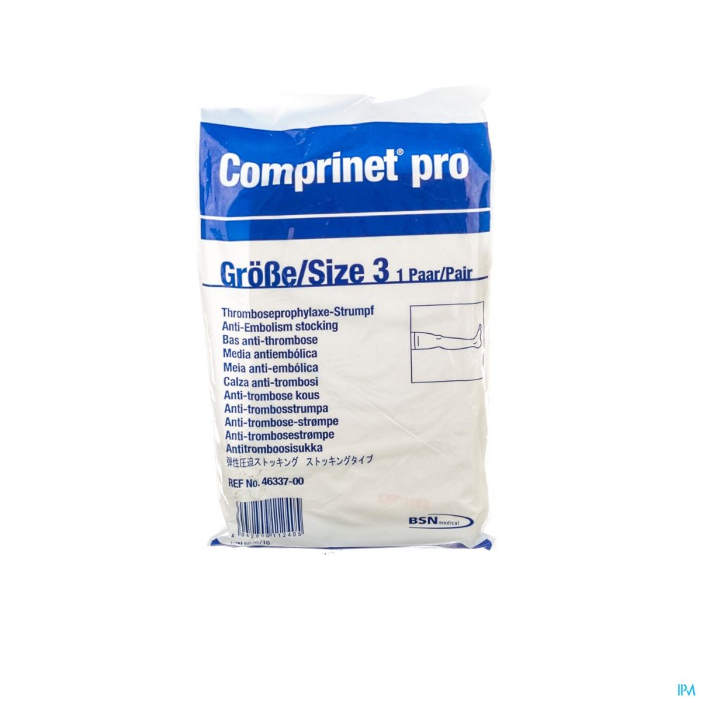 Comprinet Pro Thigh Kous A/embolie T3 1paar4633700 - Anti embolie ...