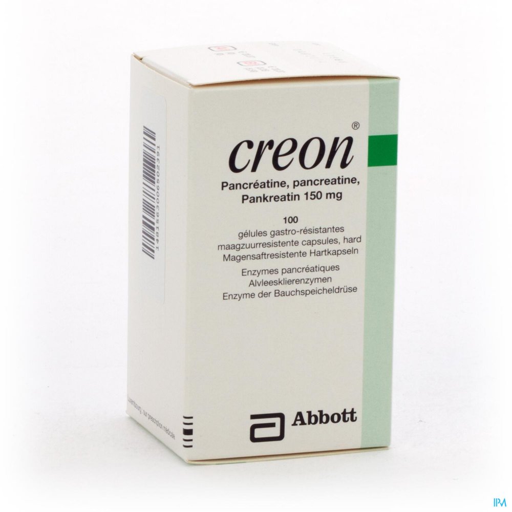Creon 10000 Caps Maagsapresist Hard 100 X 150 Mg - Lever, galblaas en ...