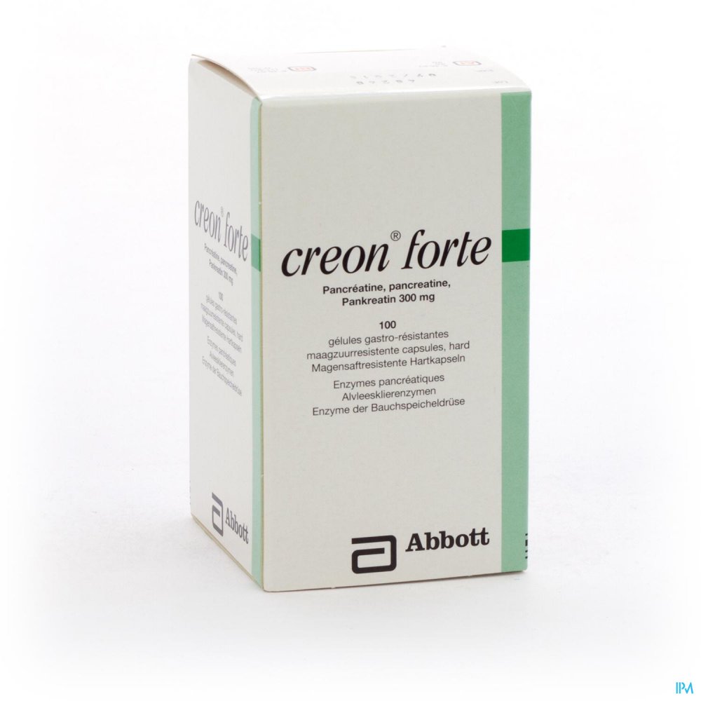 Creon 25000 Caps Gastroresist 100 X 300 Mg - Foie, vésicule biliaire et ...