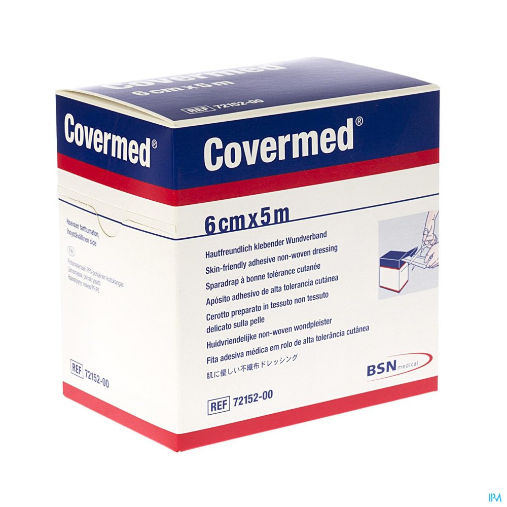 Covermed Pansement Urgence 6cmx5m 1 Rouleau 7215200 - Apotheek Peeters ...
